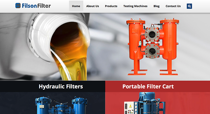 FilSon Filters launches new website | Sealing & Contamination Control Tips